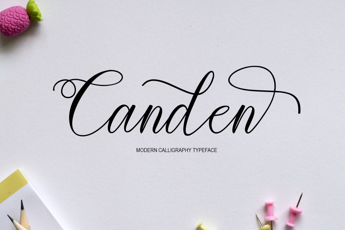 Canden Script Font | Deeezy