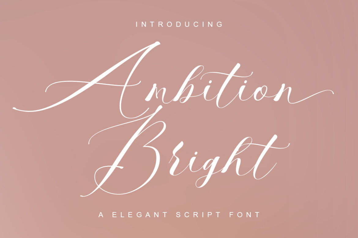 Ambition Bright Script | Deeezy