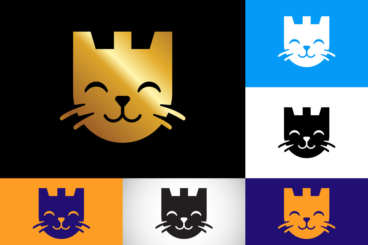 Cat with castle logo | Deeezy