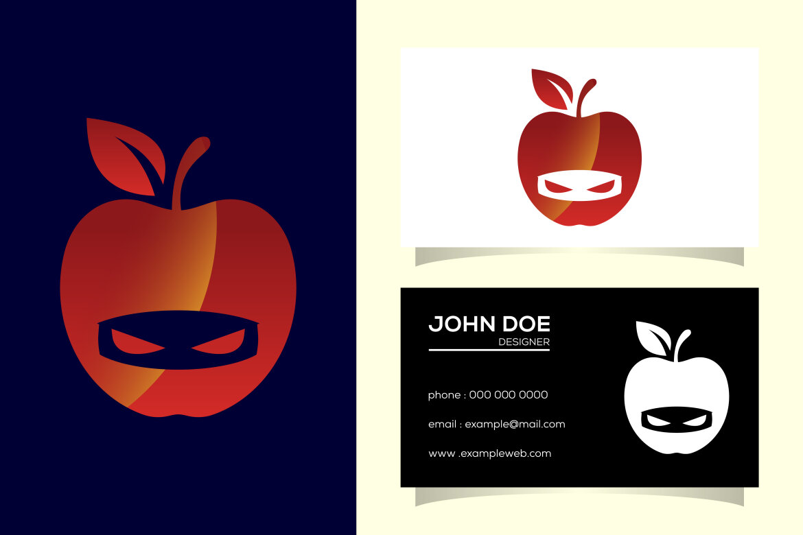 Ninja apple logo | Deeezy