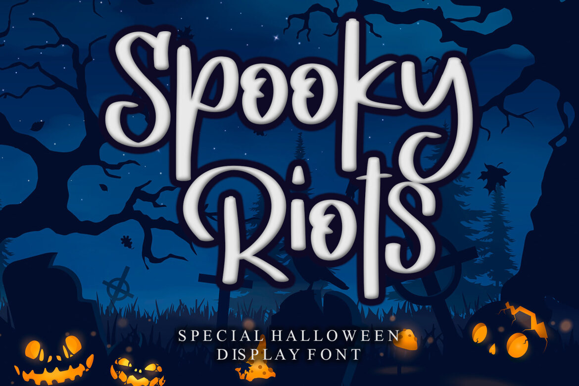 Spooky Riots FREE Font | Deeezy