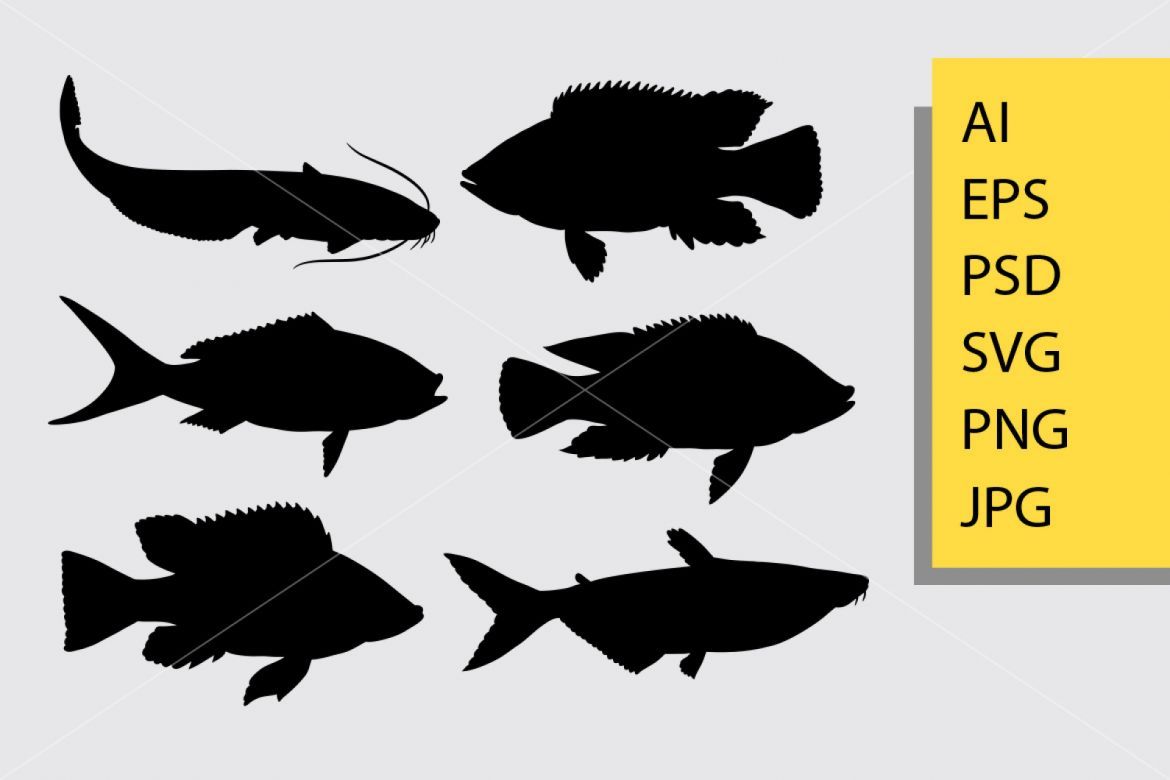 Fish 1 silhouette | Deeezy
