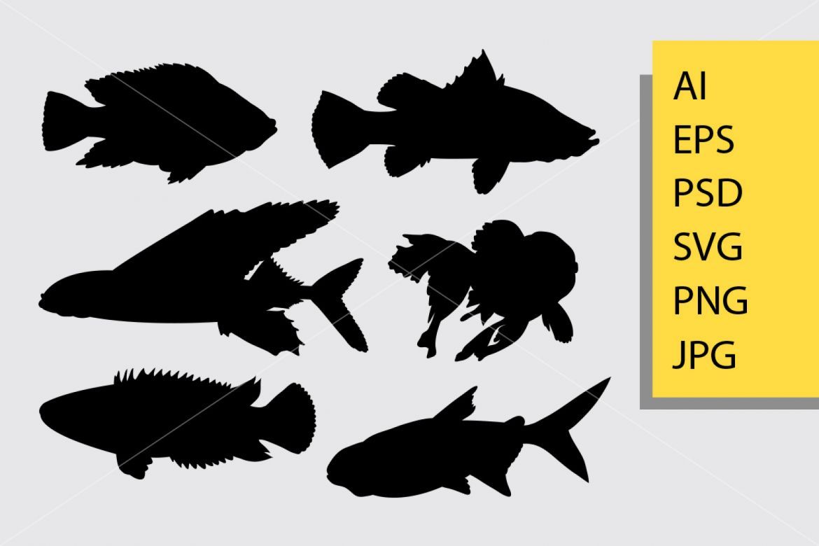 Fish 2 silhouette | Deeezy