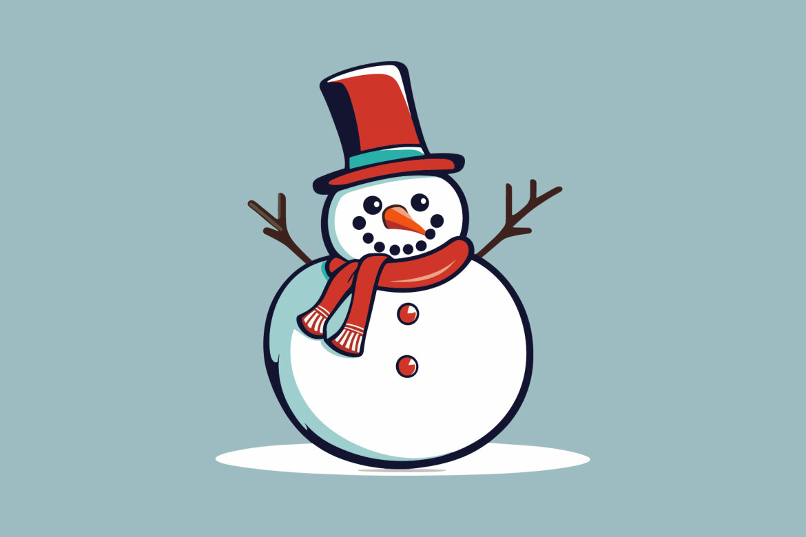 Snowman Illustration | Deeezy