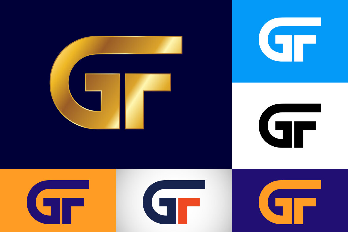 Letter G F Logo Design | Deeezy