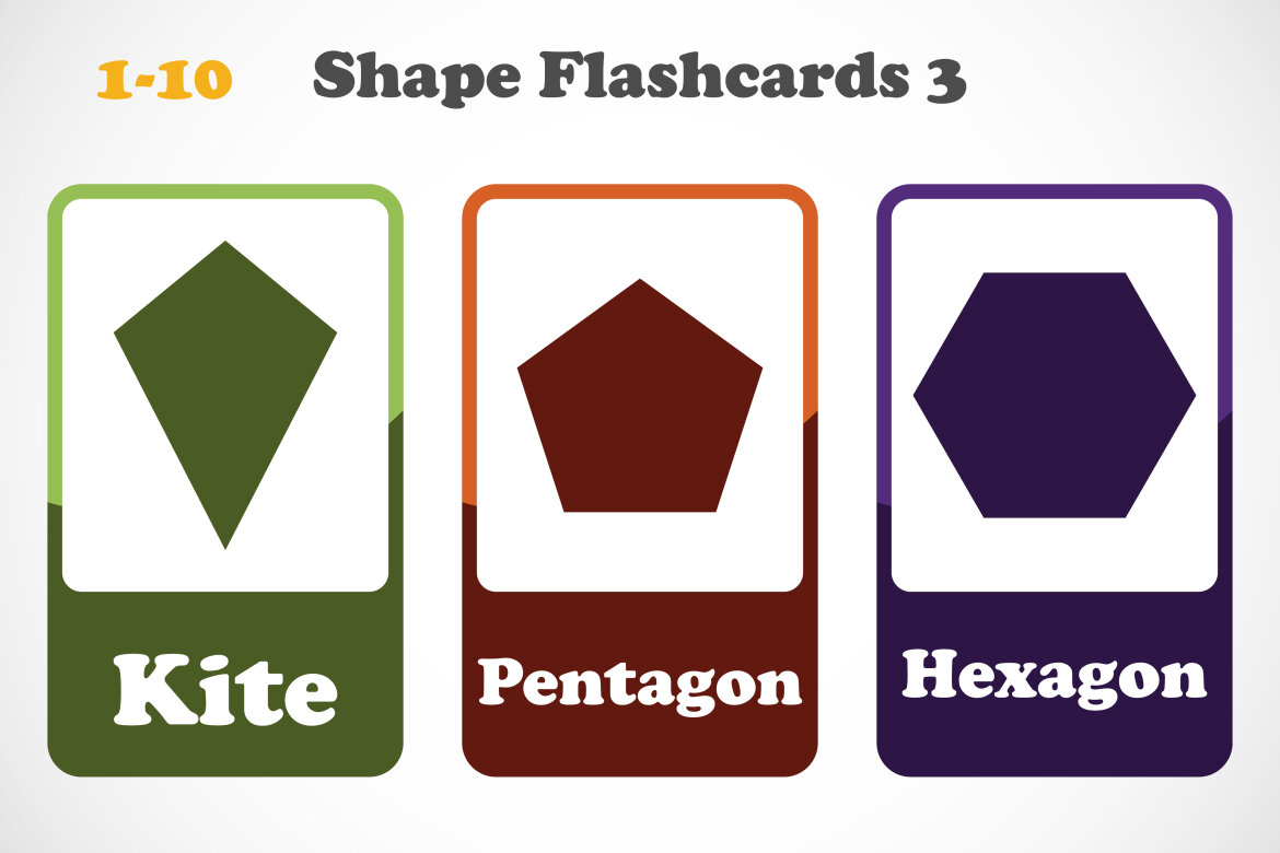 Geometric shapes flashcards | Deeezy Geometric shapes flashcards | Deeezy