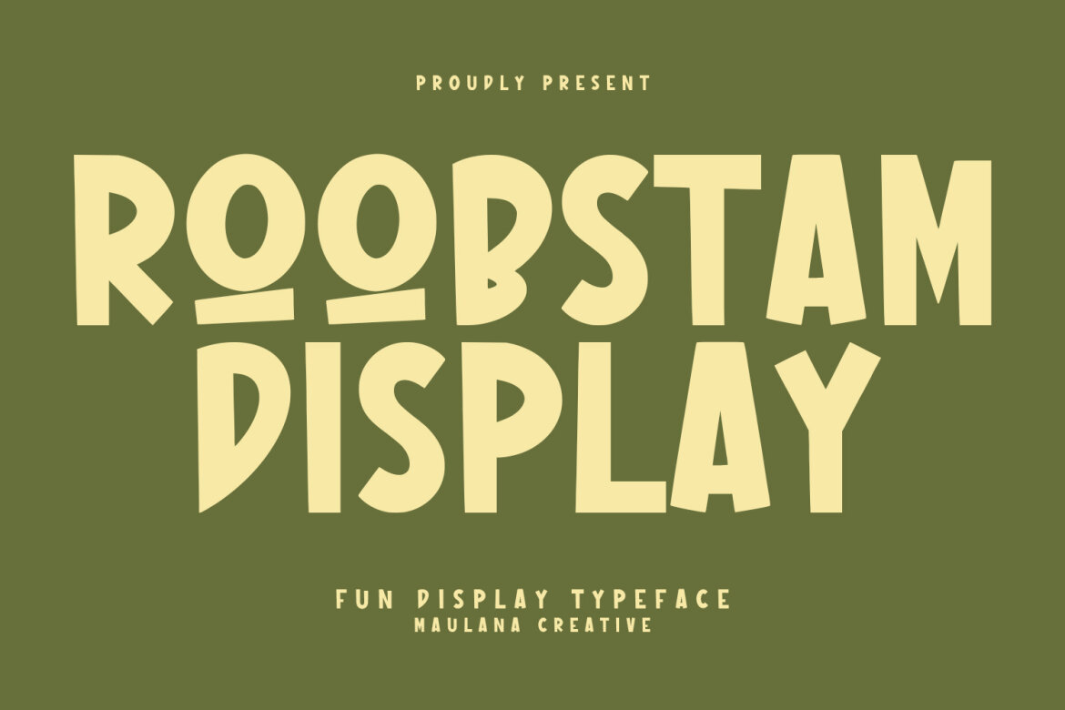 Roobstam Fun Display Font | Deeezy