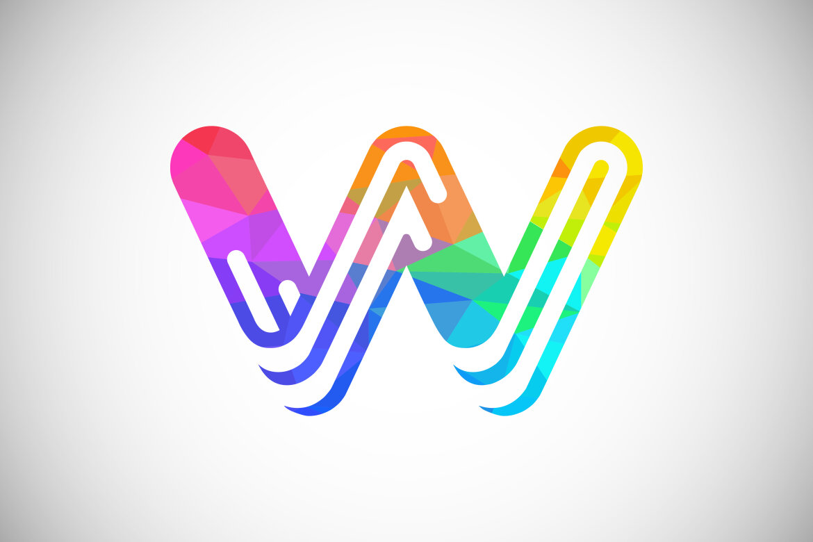 Initial low poly alphabet | Deeezy