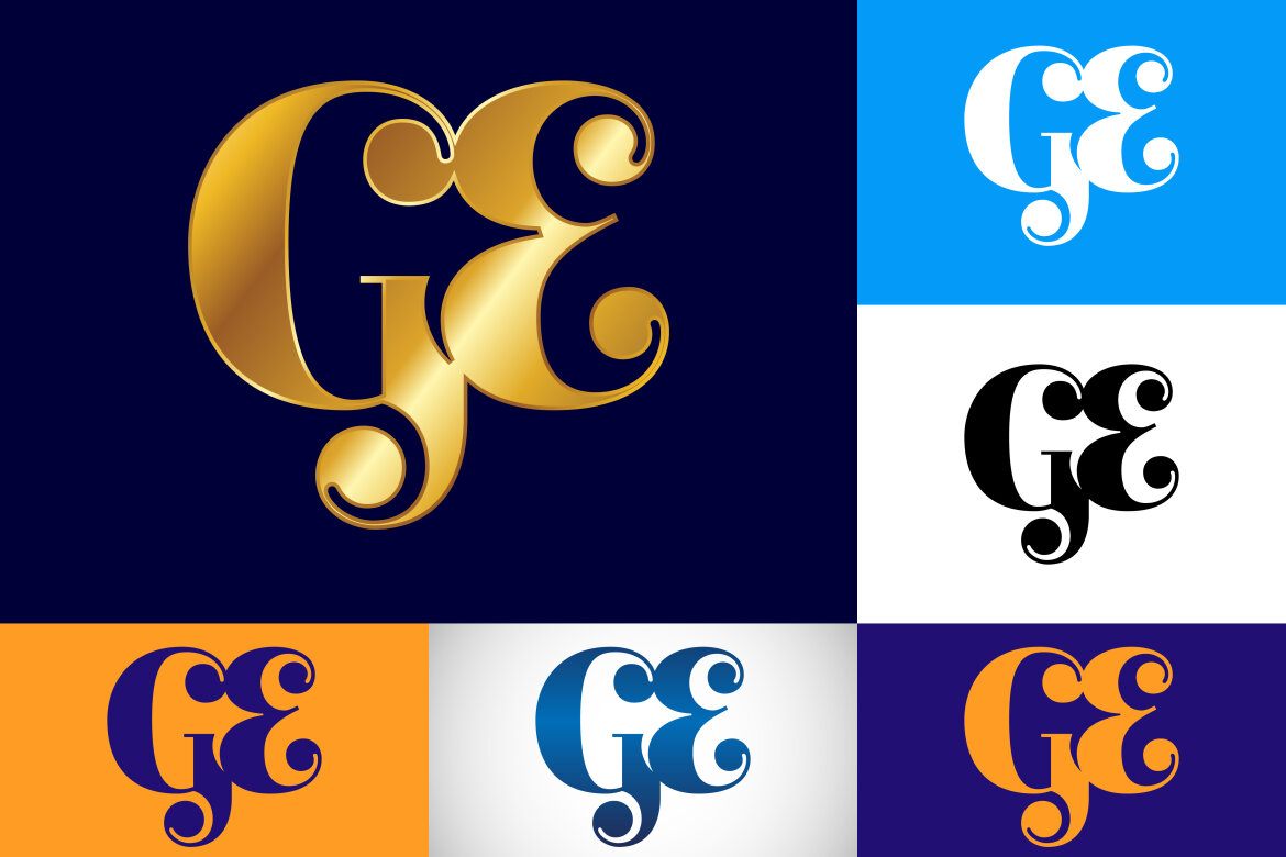 Letter G E Logo Design | Deeezy