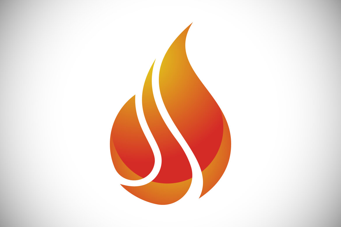 Fire Flame Logo design | Deeezy