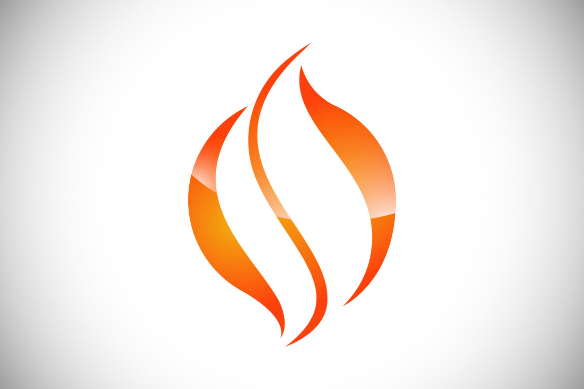 Fire Flame Logo design | Deeezy