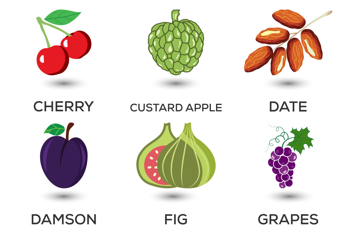Set of fruits | Deeezy