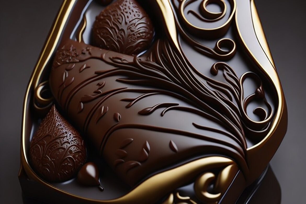 Chocolate Design And Realistic Chocolate background | Deeezy