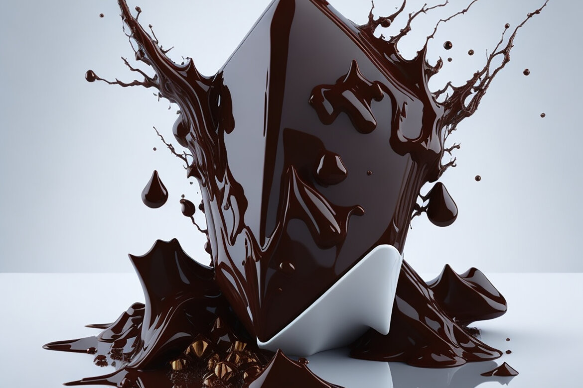 Chocolate Design And Realistic Chocolate background | Deeezy
