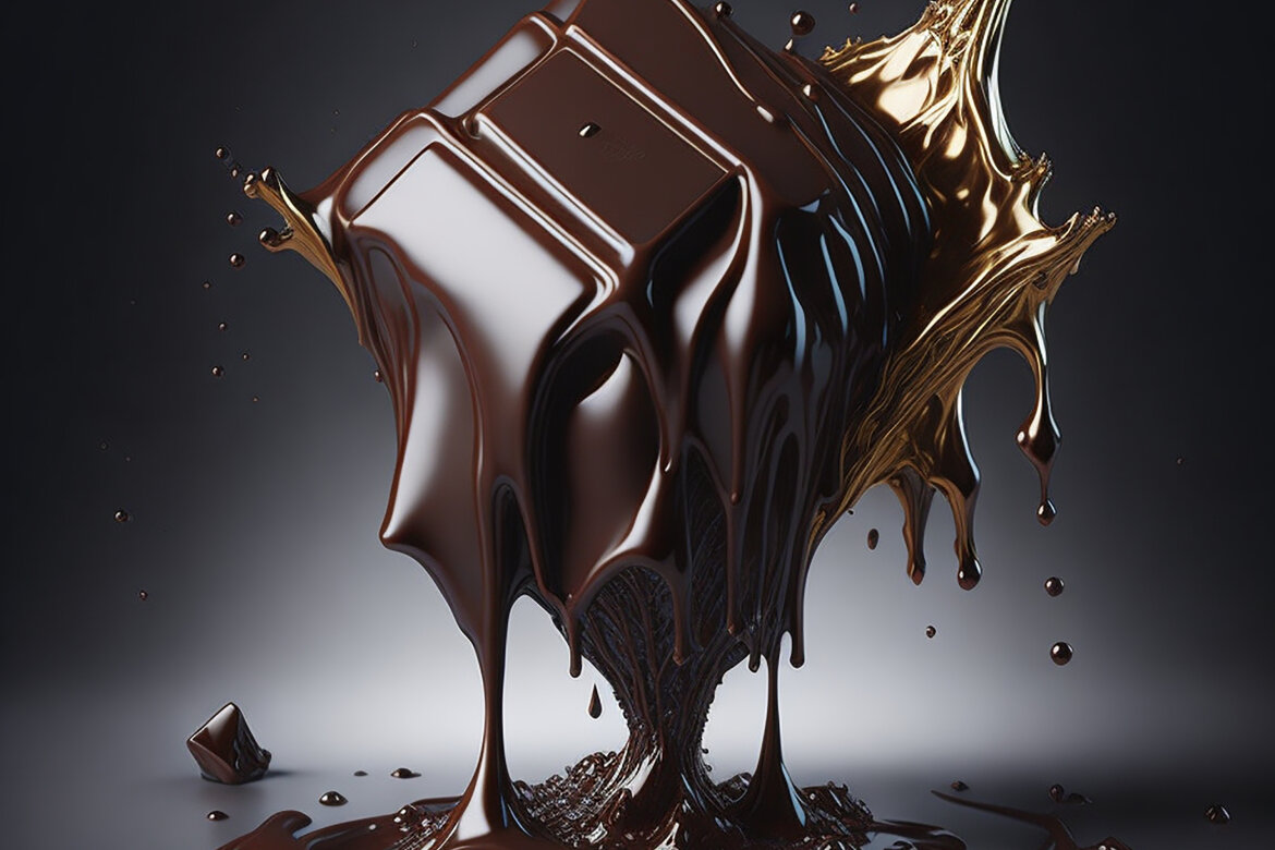 Chocolate Design And Realistic Chocolate background | Deeezy