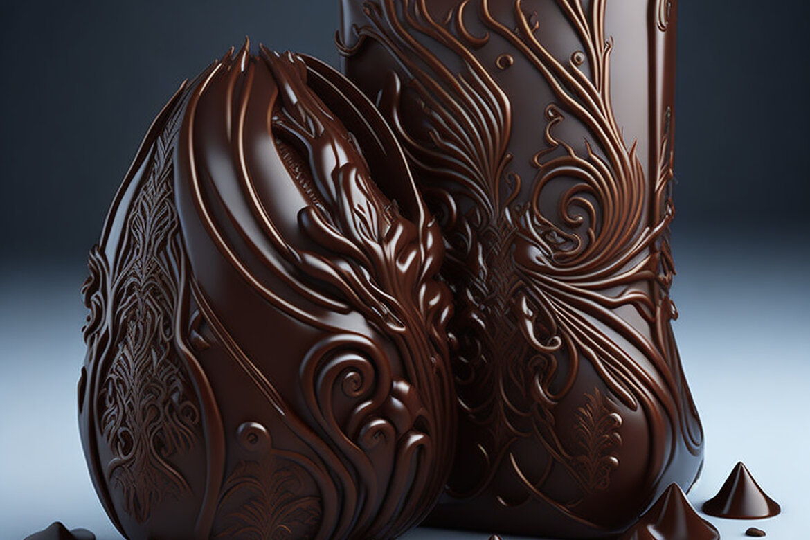 Chocolate Design And Realistic Chocolate background | Deeezy