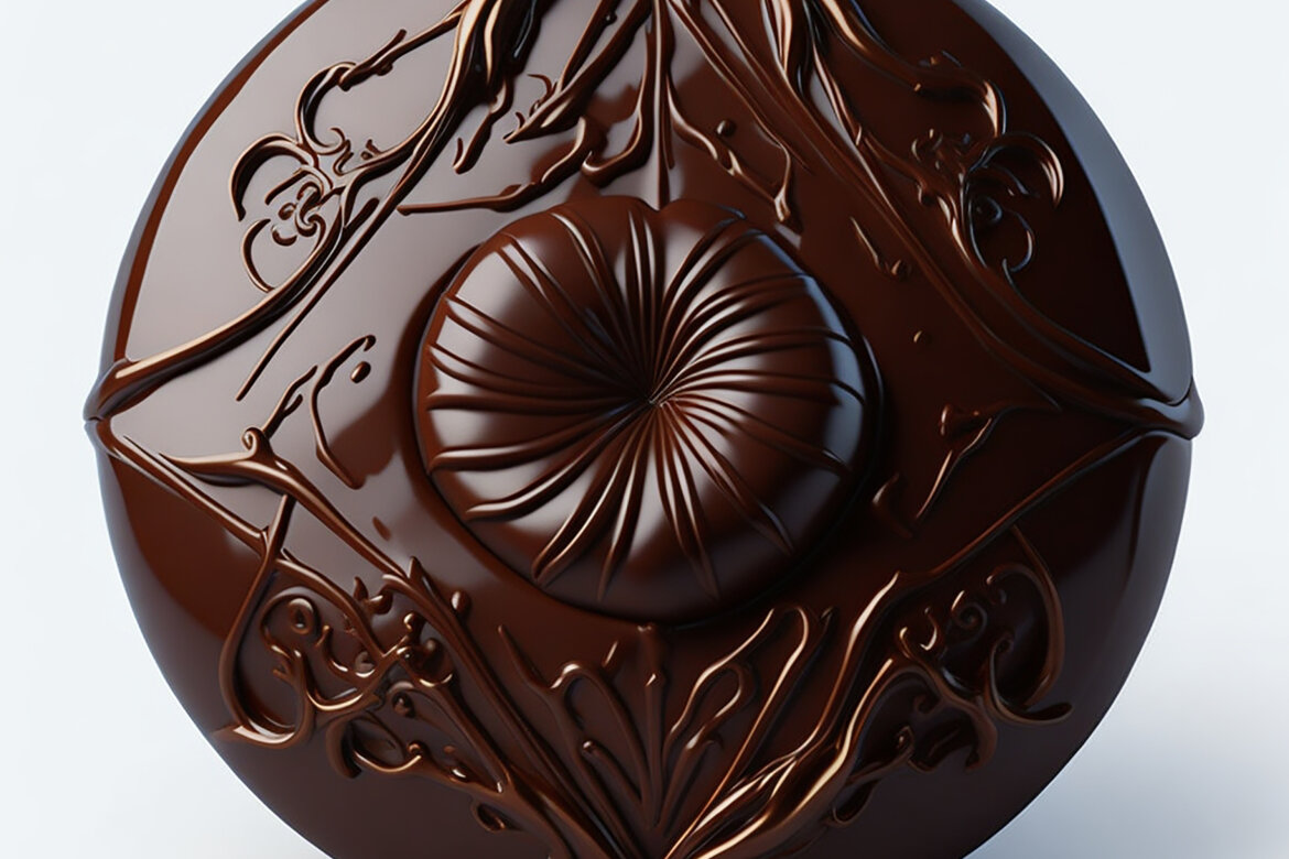 Chocolate Design And Realistic Chocolate background | Deeezy