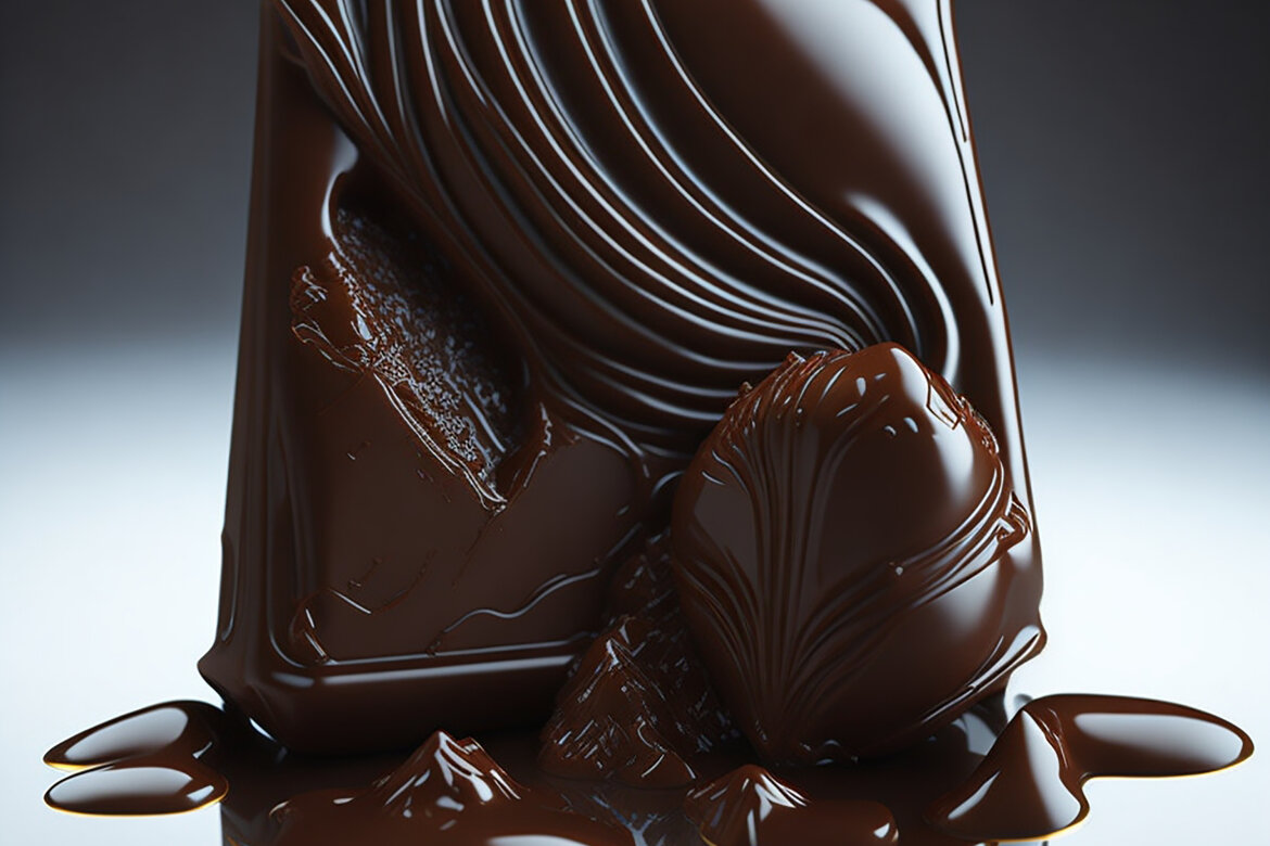 Chocolate Design And Realistic Chocolate background | Deeezy