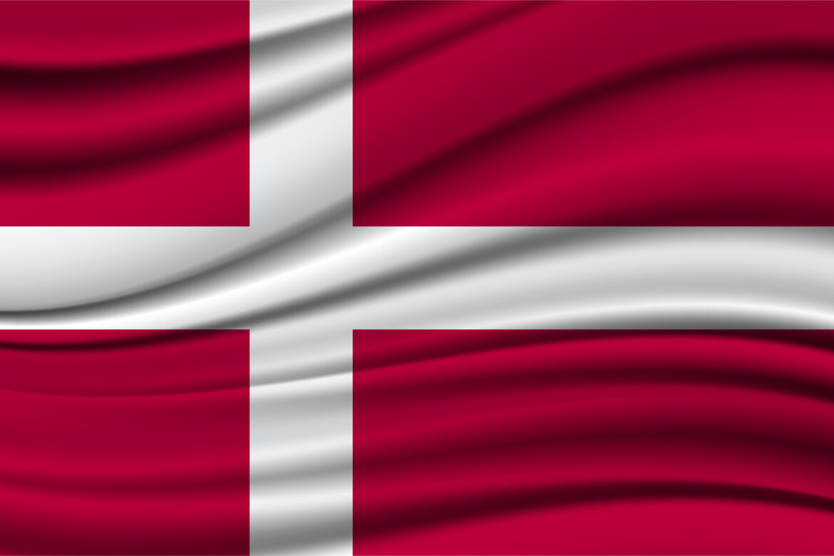 Silk Waving Flag of Denmark. Silk, Satin Texture Background | Deeezy