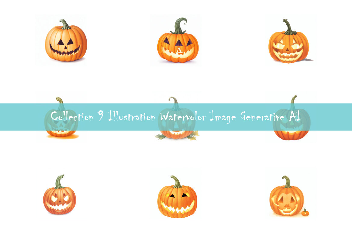 Halloween pumpkin jack o lantern FREE illustrations vol. 10 | Deeezy