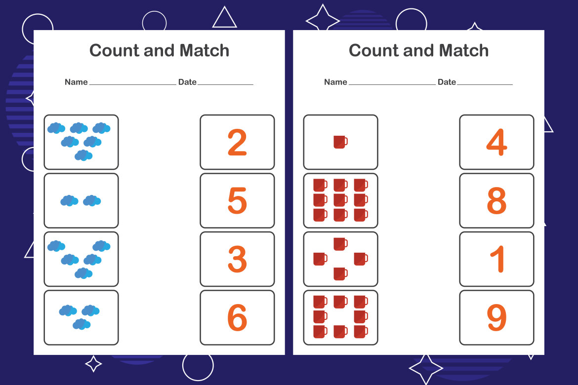 Count and match with the correct number | Deeezy