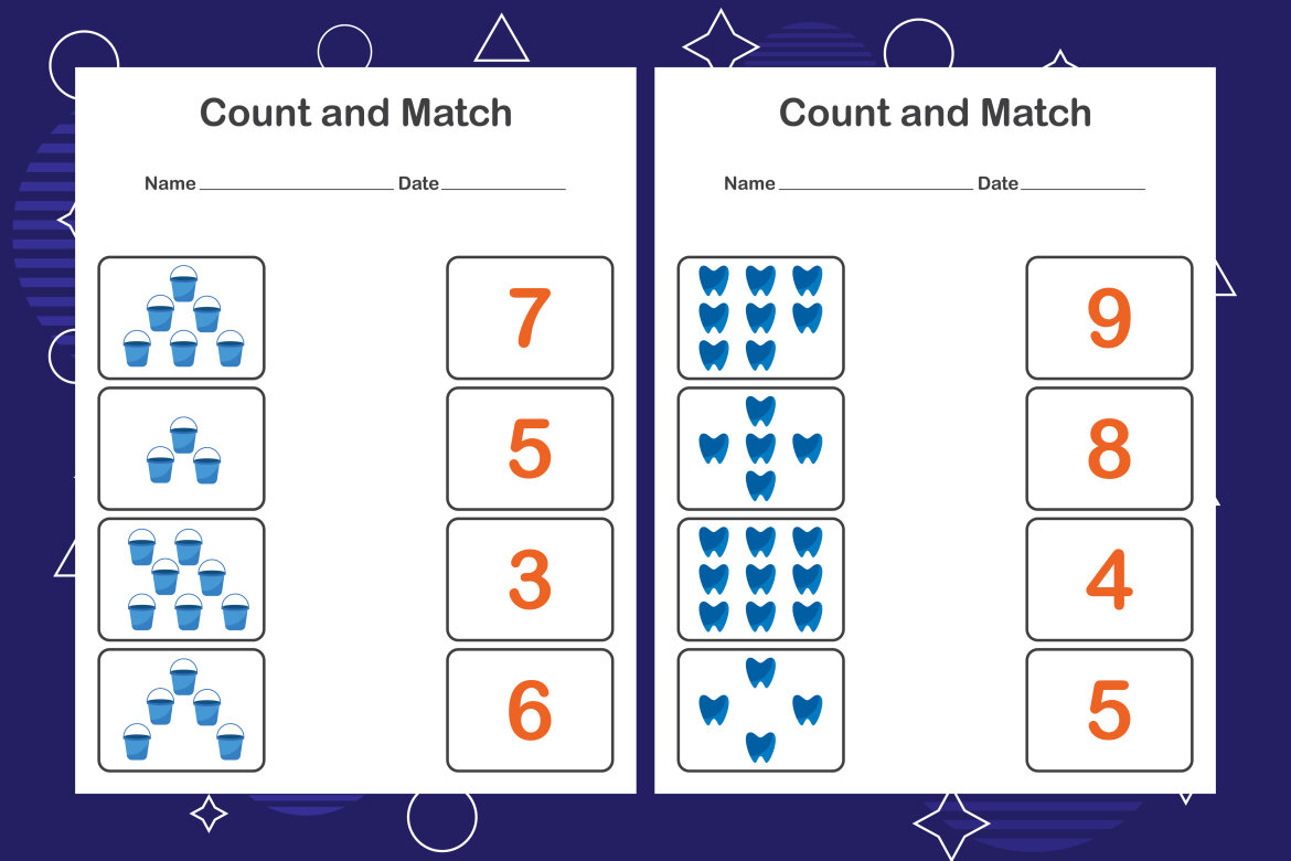 Count and match with the correct number | Deeezy
