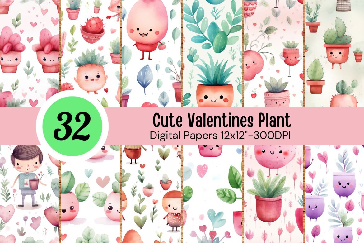 Cute Valentines Plant | Deeezy