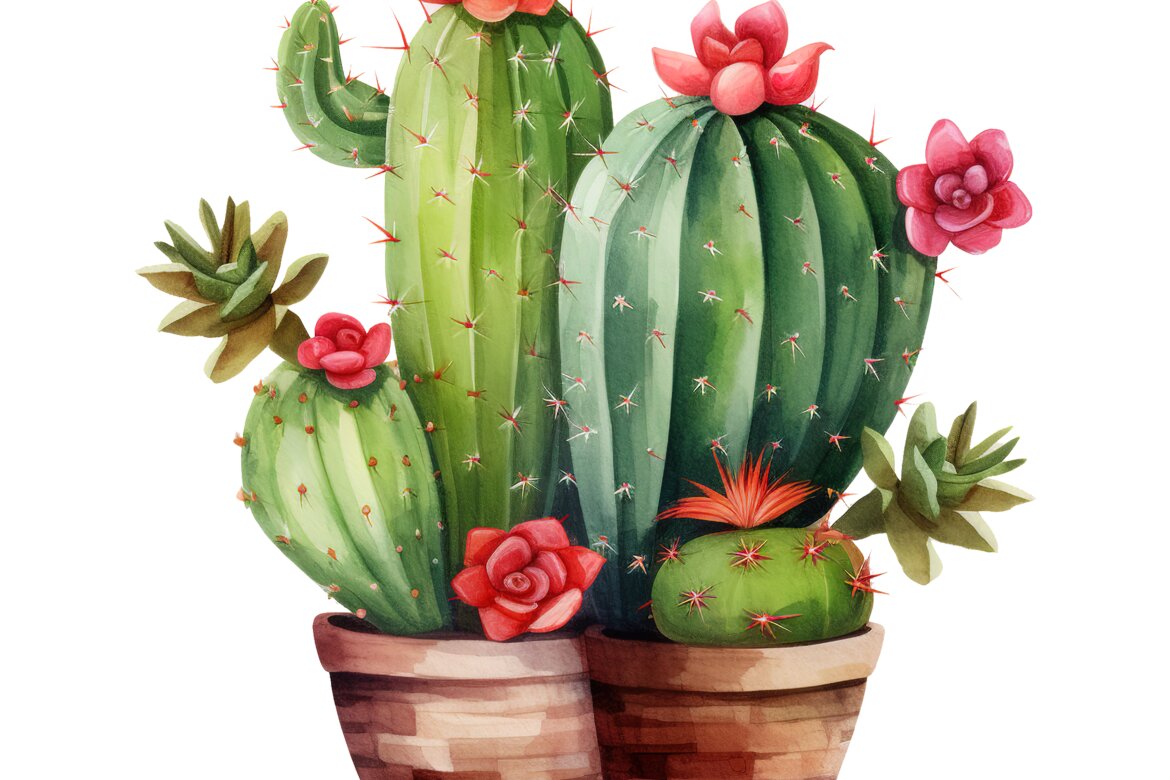 Cactus Couple Cute | Deeezy