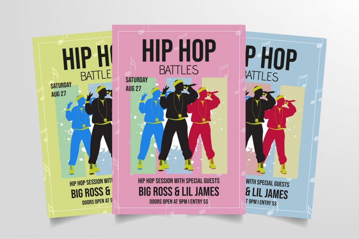 Hip Hop Battles Flyer Template | Deeezy