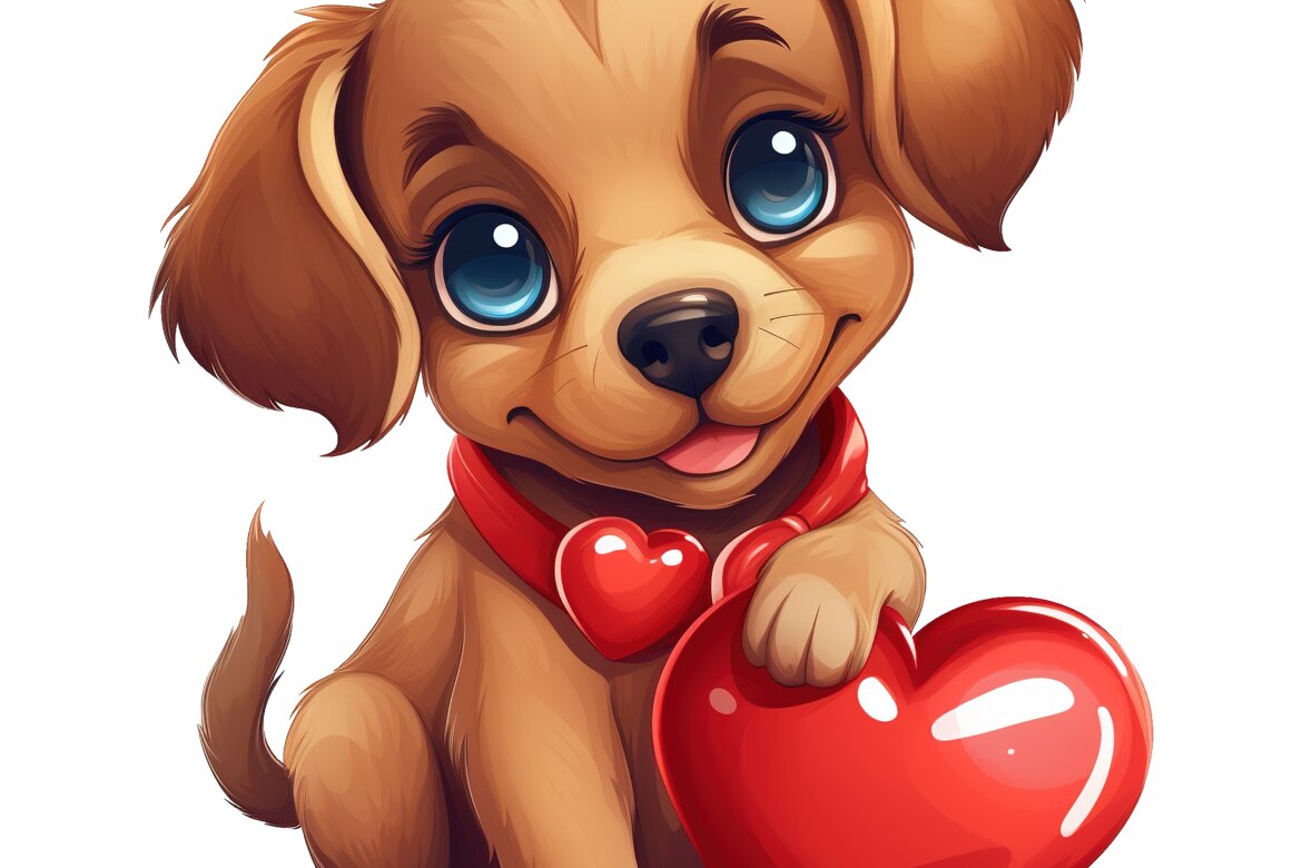 Dog Digital Clipart | Deeezy