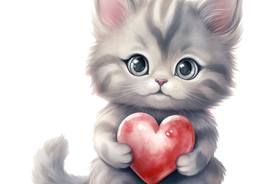 Cute Cat Valentines | Deeezy