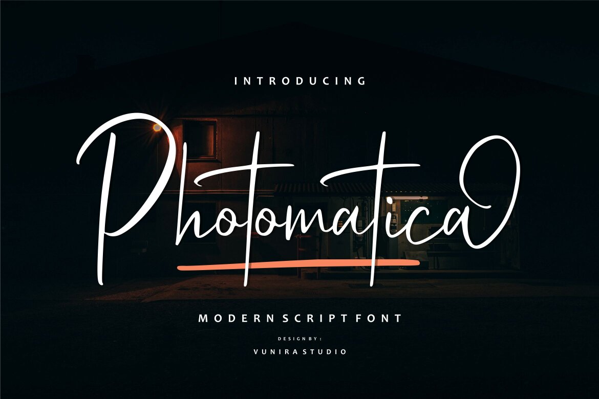 Photomatica - Modern Script | Deeezy