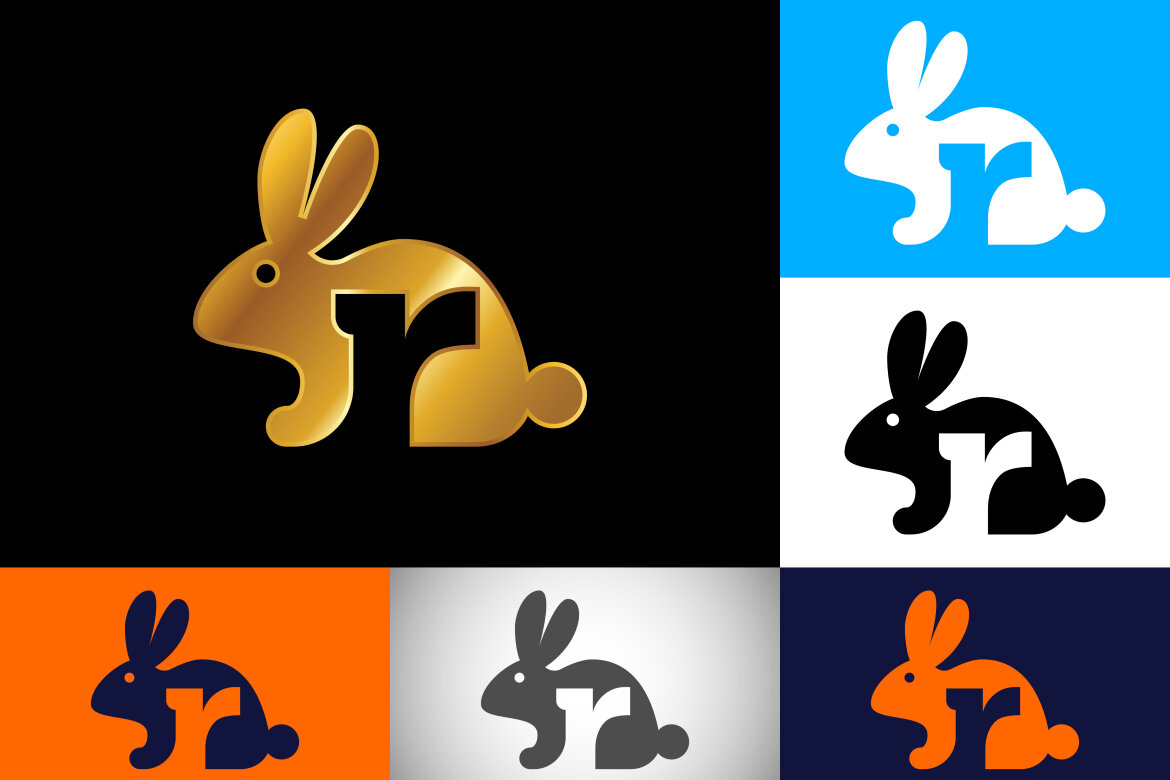 Rabbit Icon Logo Design | Deeezy
