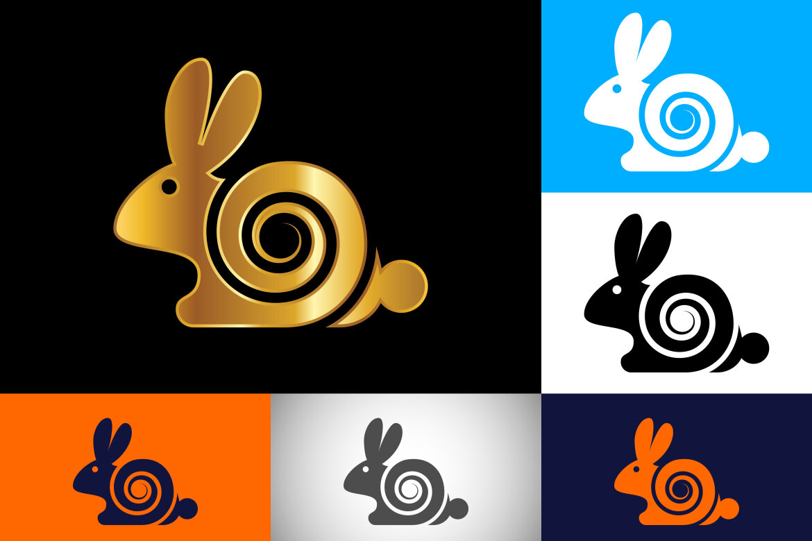 Rabbit Icon Logo Design | Deeezy