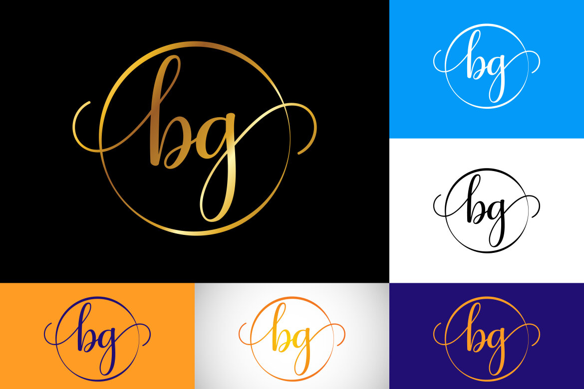 Letter B G Logo Design | Deeezy