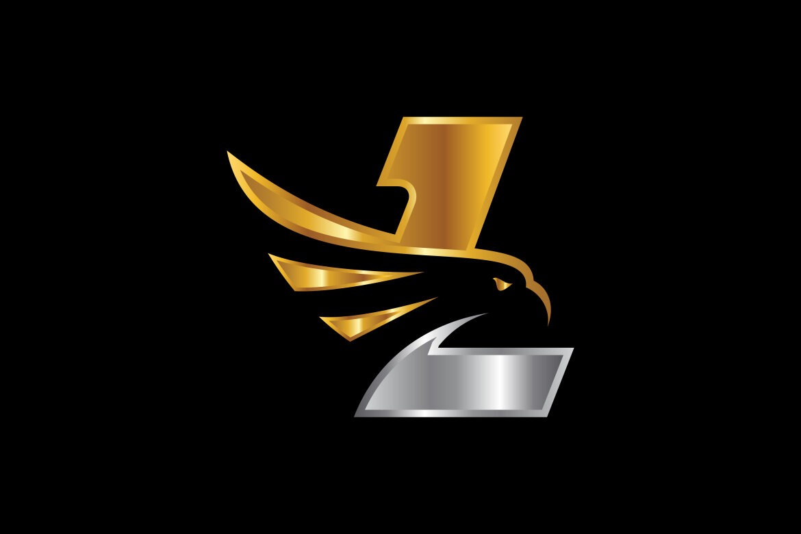 Initial letter with Eagle head | Deeezy