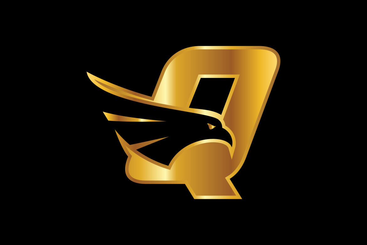 Initial letter with Eagle head | Deeezy