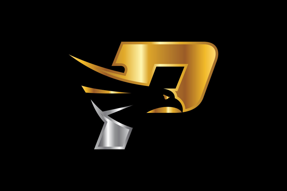 Initial letter with Eagle head | Deeezy