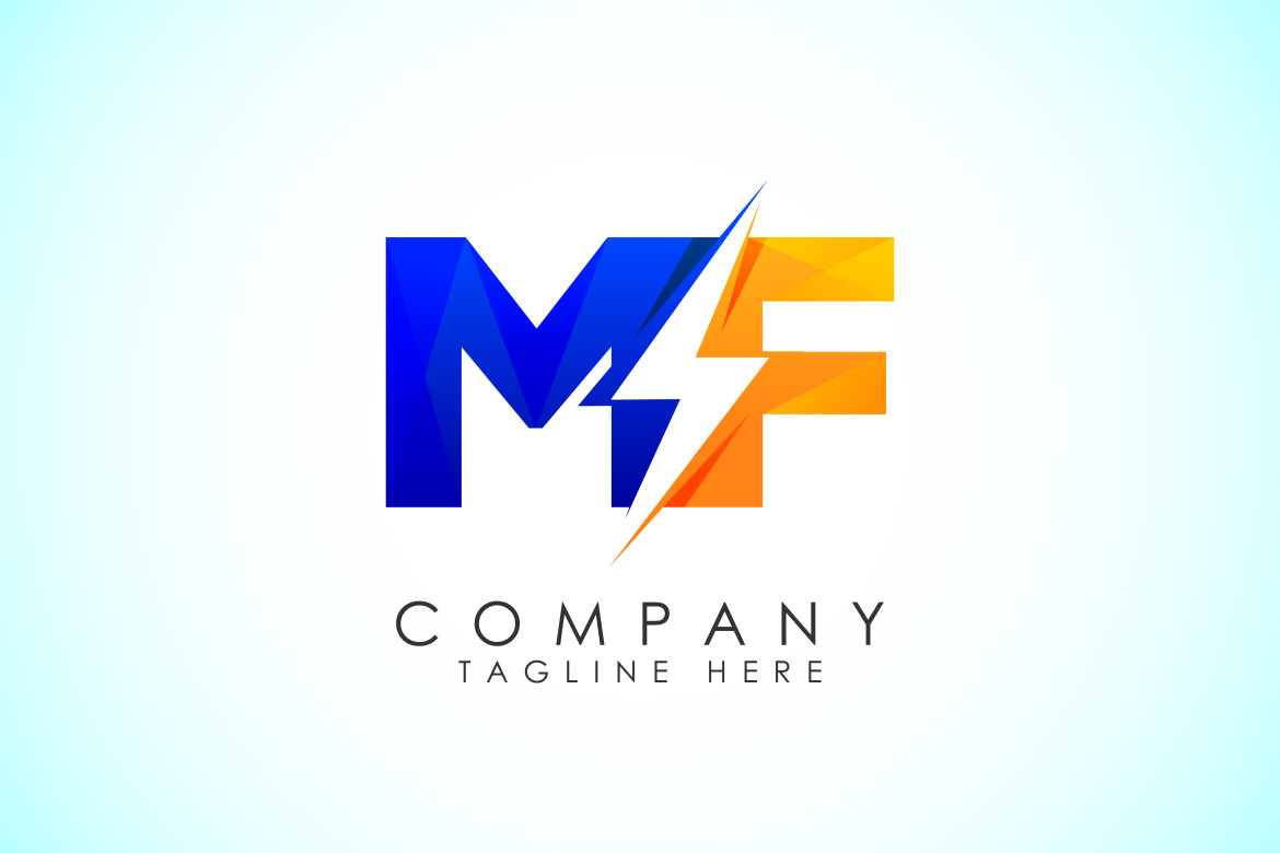 Letter M F Logo Design | Deeezy