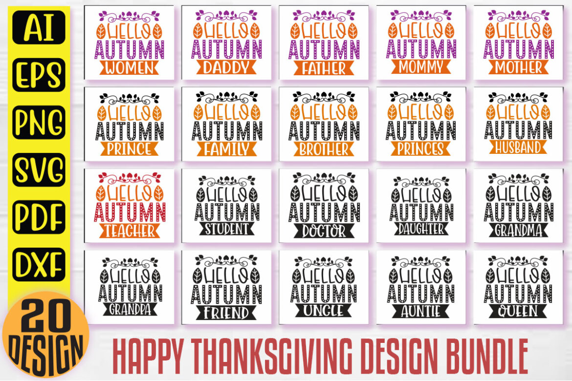 Thanksgiving svg bundle,fall svg bundle bundle , fall autumn mega svg ...