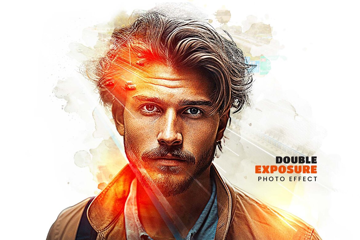 FREE Double Exposure Photo Template | Deeezy