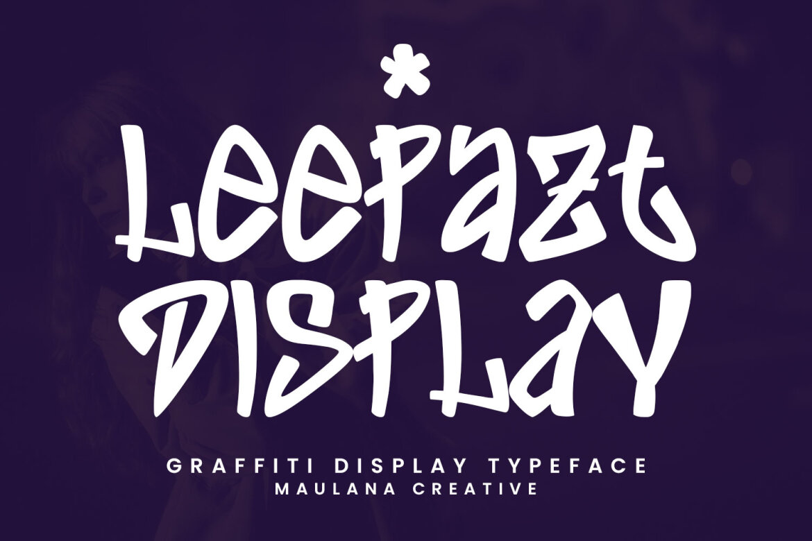 Leepazt Graffiti Display Font | Deeezy