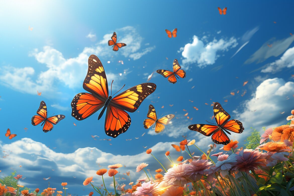 Butterfly backround | Deeezy