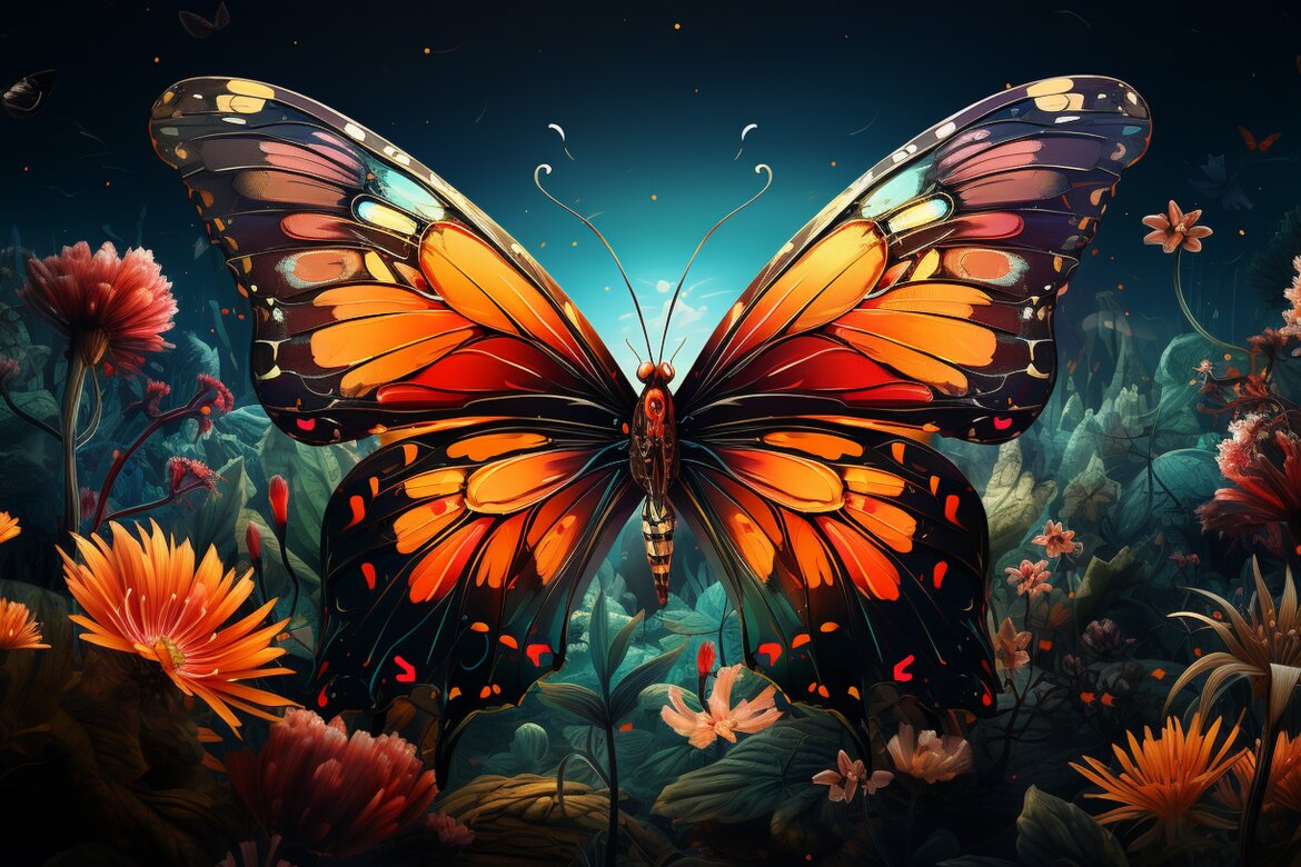 Butterfly Background | Deeezy