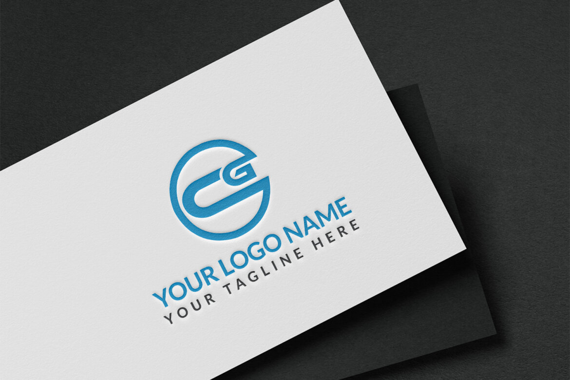 CG Letter Logo Design Template | Deeezy