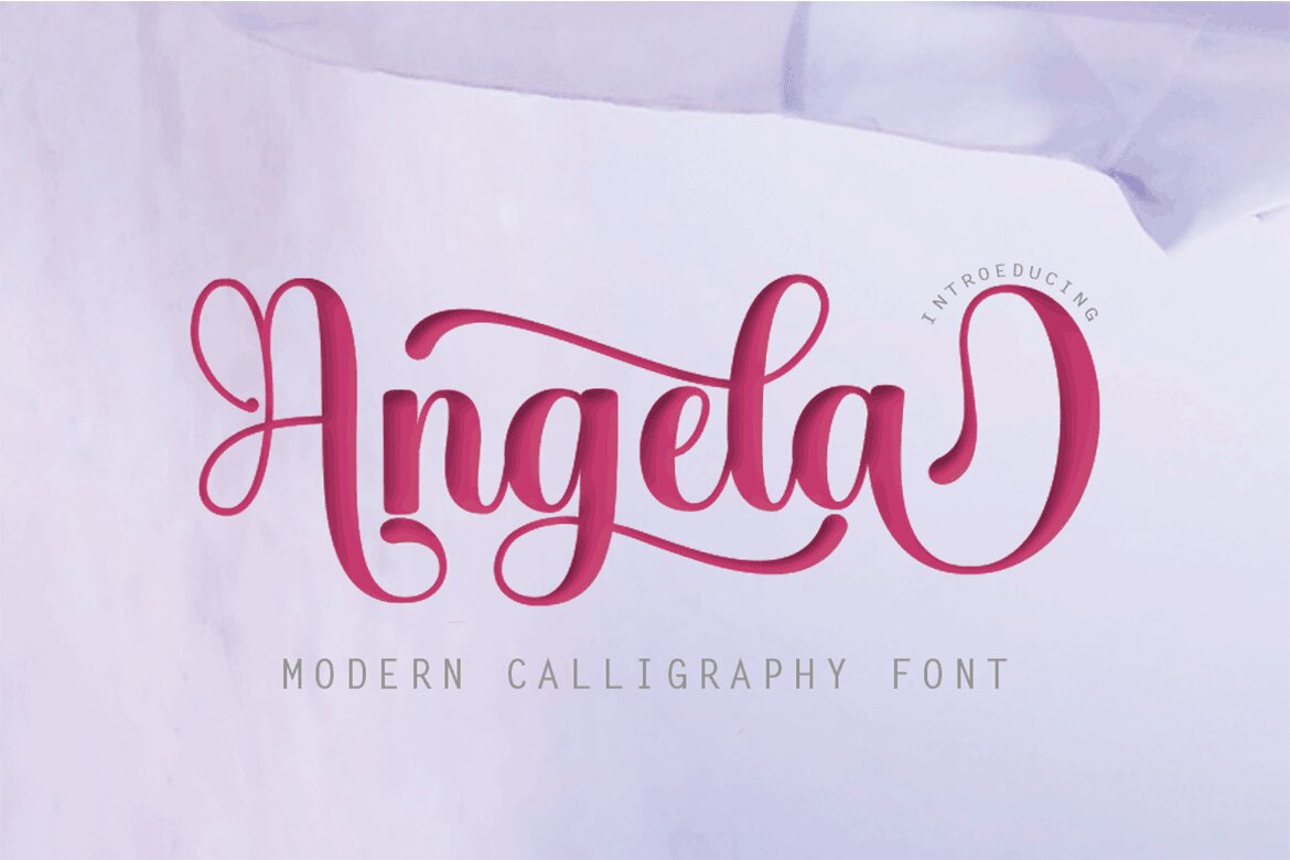 Angela Bold Script | Deeezy
