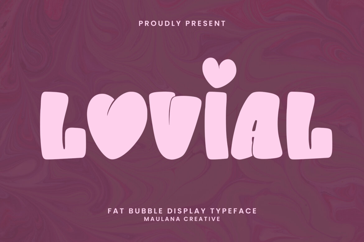 Lovial Fat Bubble FREE Font | Deeezy