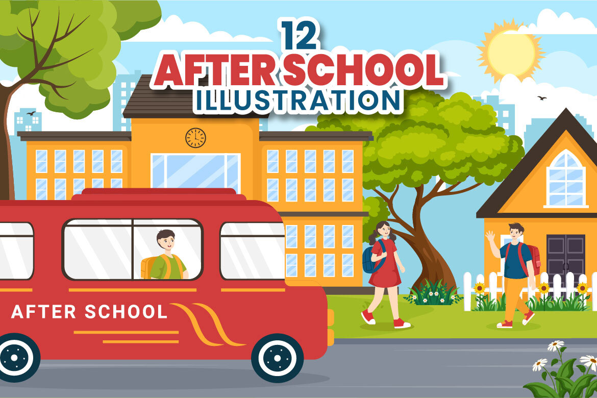 12 After School Illustration | Deeezy