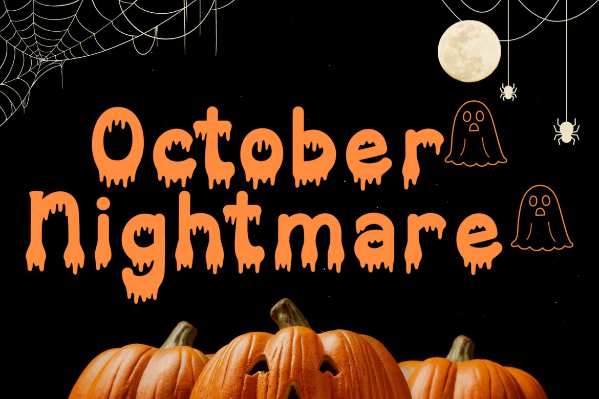 October Nightmare FREE Font | Deeezy
