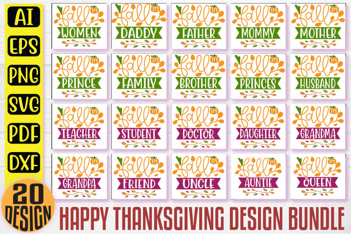 Thanksgiving svg bundle,fall svg bundle bundle | Deeezy